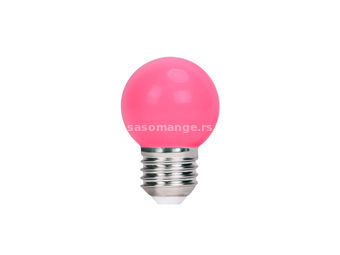 Set 5 kom. roze LED sijalica E27