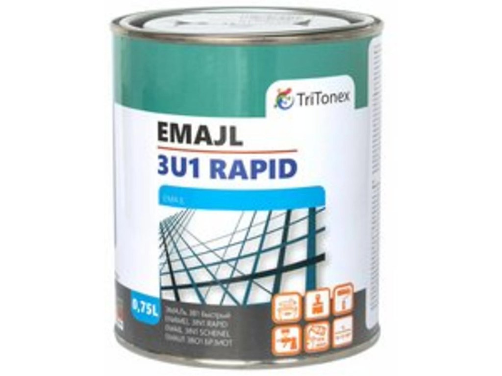 Tritonex Emajl za metal 3u1 RAPID 0.75l
