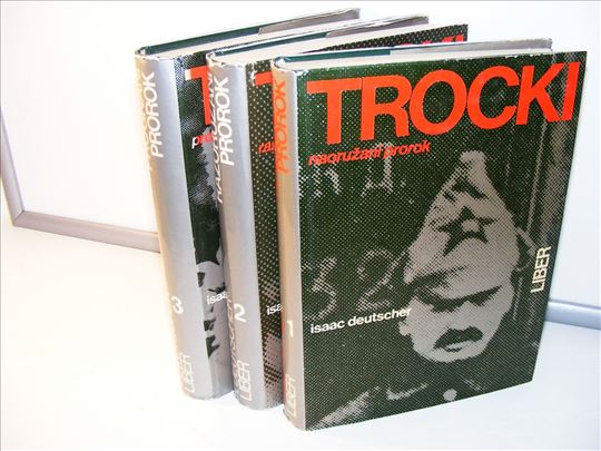 Lav Trocki 1-3 komplet Isaac Deutscher