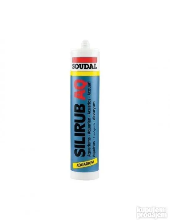 SOUDAL SILIRUB Aq TRANSPARENTNI 0.280ml