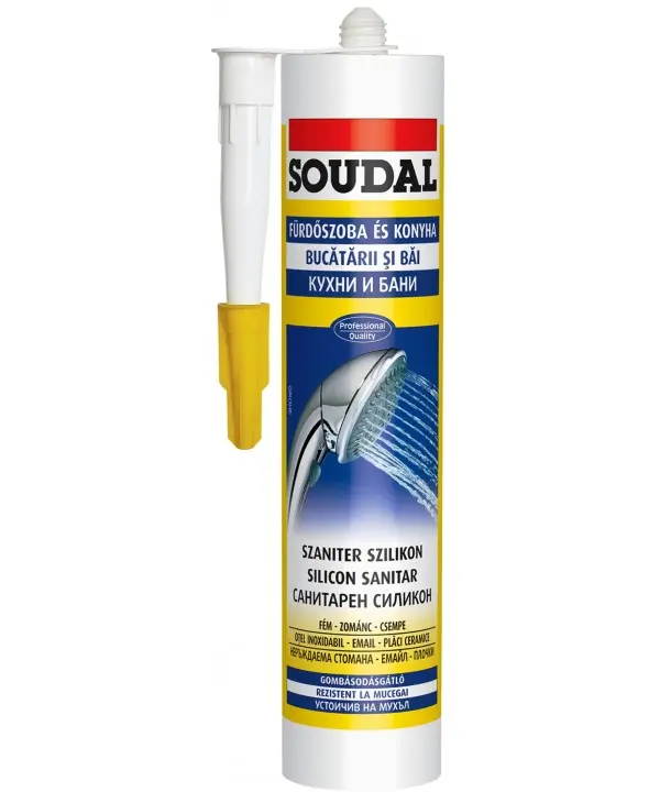 SOUDAL SILIKON SANITAR 0.280 transarentni