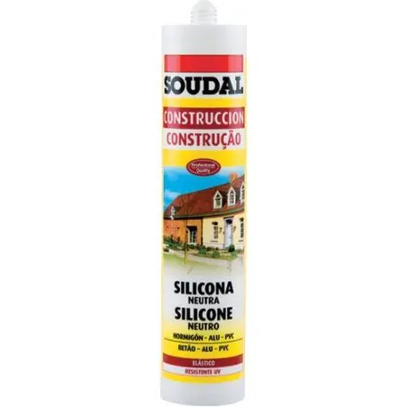 SOUDAL SILIKON NEUTRAL0.280ml Transparent