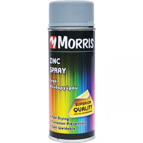 MORRIS Cink sprej 400ml sivi