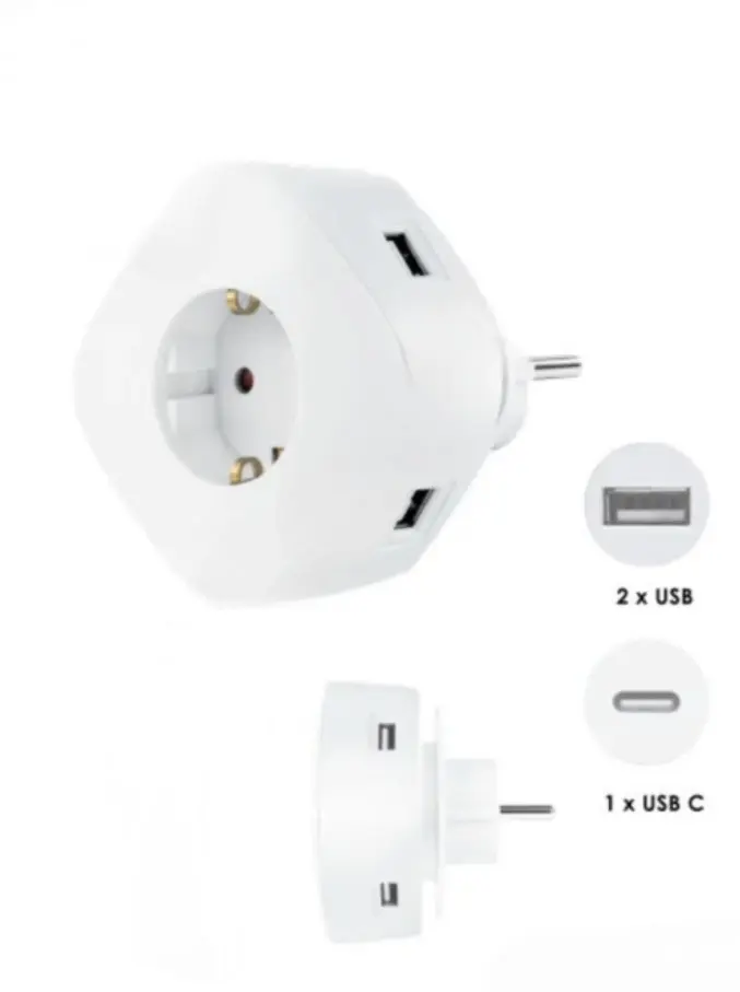 COLOSSUS TECHNOLOGY USB utikač 4u1