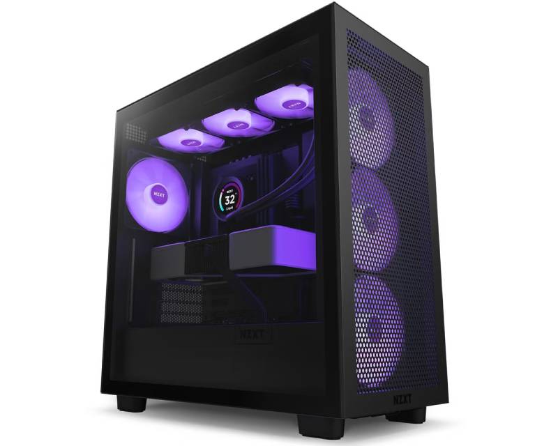 NZXT H7 Flow RGB Gaming kućište crno (CM-H71FB-R1)