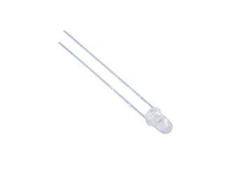 LED dioda transpar. plava 3 mm