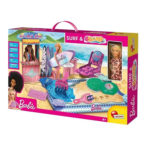 LISCIANI Barbie set Surf and Sand sa lutkom i magičnim peskom 91966