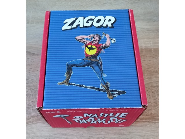 Zagor ZS 13 Nasilje u Darkvudu - (kutija i poster)