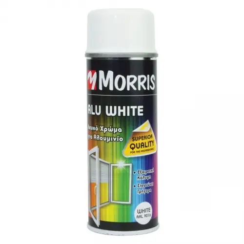 MORRIS Sprej 200ml alu beli