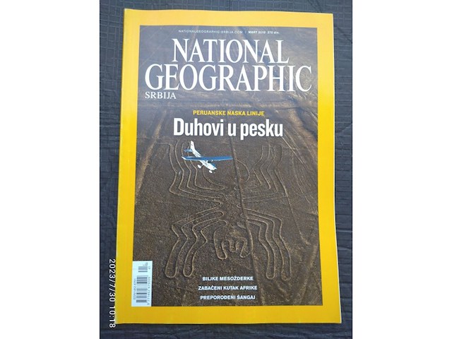 Nacionalna geografija,mart 2010