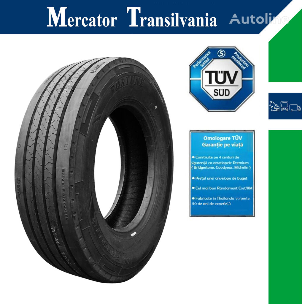 Nova Fortune 315/80 R22.5 FAR 603, 20 PR, TÜV certificate, Lifetime Warranty guma za kamione