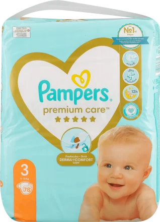 Pampers premium care
Pelene, veličina 3 (6- 10 kg), 78 kom