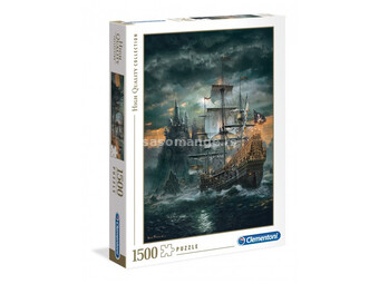 Clementoni puzzle 1500 the pirates ship ( CL31682 )