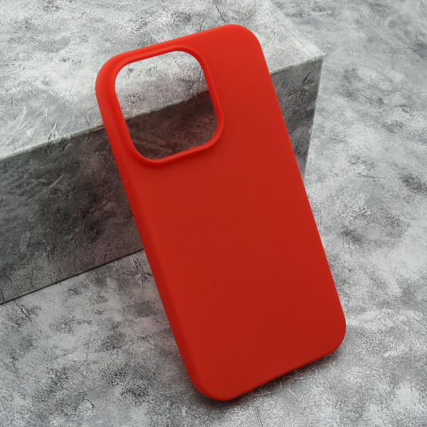Futrola GENTLE COLOR za iPhone 15 Pro (6.1) crvena