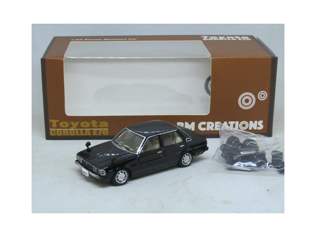 1:64 BM creations toyota corolla E70