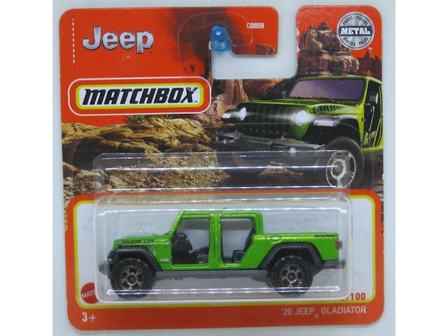 matchbox jeep gladiator