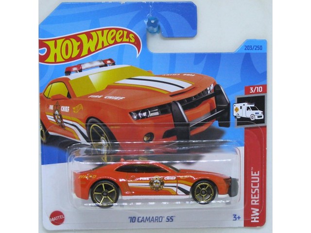 hot wheels chevrolet camaro `10 SS