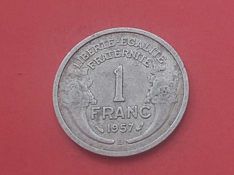 Francuska - 1 franc 1957 god