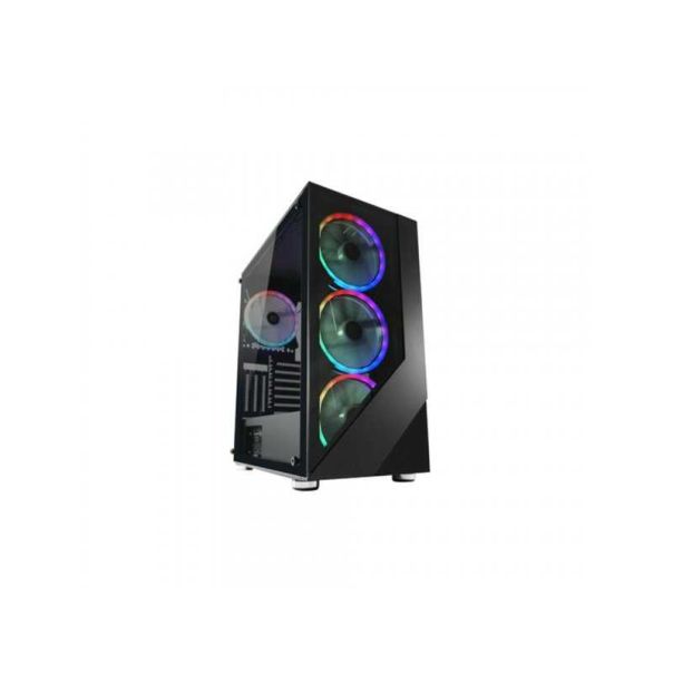 LC POWER MIDI TOWER Gaming 803B-ON Shaded X 2xUSB3.0/1x USB2.0 4xARGB fan 140mm