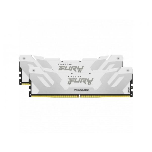 KINGSTON DIMM DDR5, 32GB (2x16), 6.400MHz, FURY Renegade White XMP (KF564C32RWK2-32)