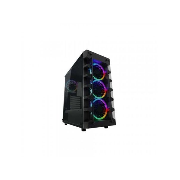 LC POWER TOWER Gaming 709B-ON Solar_System_X HD Audio 2xUSB3.0 4xARGB 120mm case fans