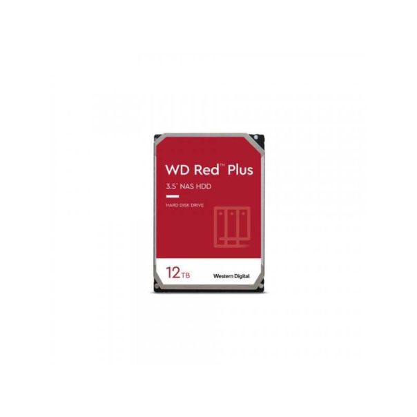 WESTERN DIGITAL Red Plus, 3.5 / 12TB / 256MB / SATA / 7200 rpm, WD120EFBX