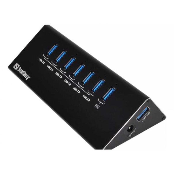 Sandberg USB HUB 7 port USB 3.0 sa napajanjem 133-82