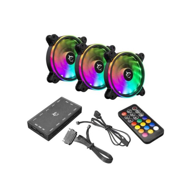 WHITE SHARK FAN 1262-04-V NEBULA - ARGB KIT