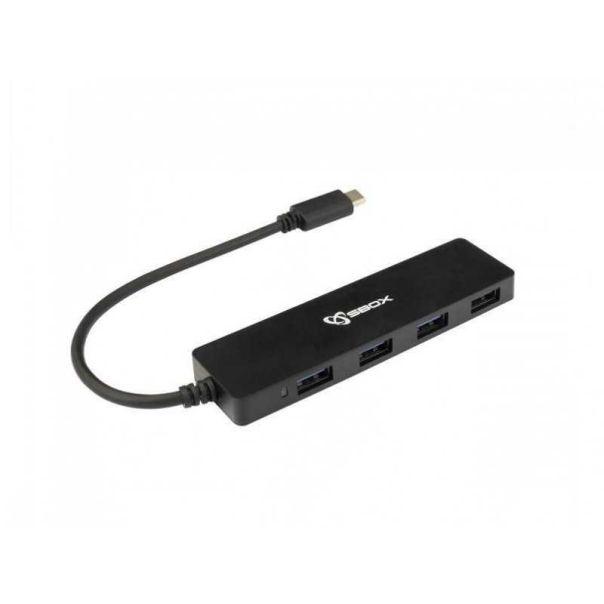 S-BOX S BOX H 404 USB 4 Portni C HUB