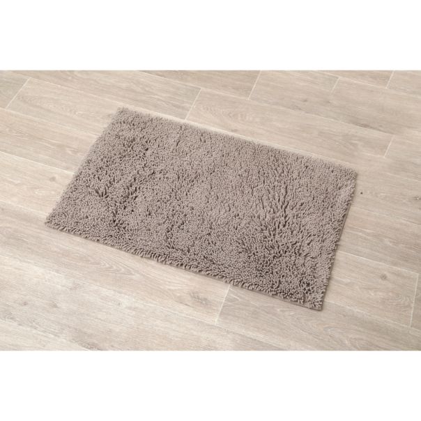 TENDANCE Tepih za kupatilo 50x80cm mikrofiber mat taupe