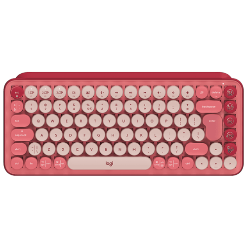 LOGITECH Pop Keys Heartbreaker 920-010737 Roze Bežična tastatura