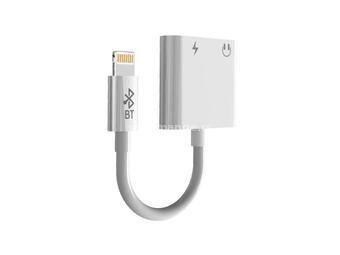 Adapter audio Moxom MX-AX16 iPhone Lightning na AUX 3 5mm (music call) plus lightning charging