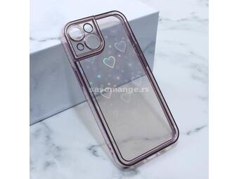 Futrola Heart IMD za iPhone 14 6 1 roze