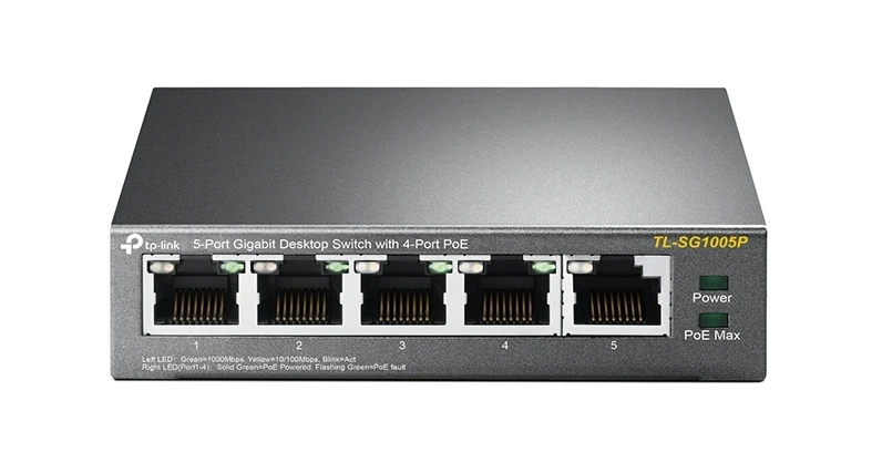 TP-Link TL-SG1005P switch 5-portni