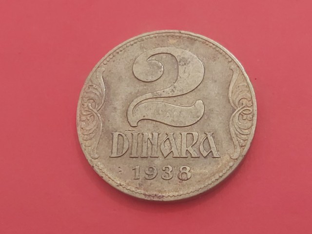 Kraljevina  - 2 dinara 1938 god