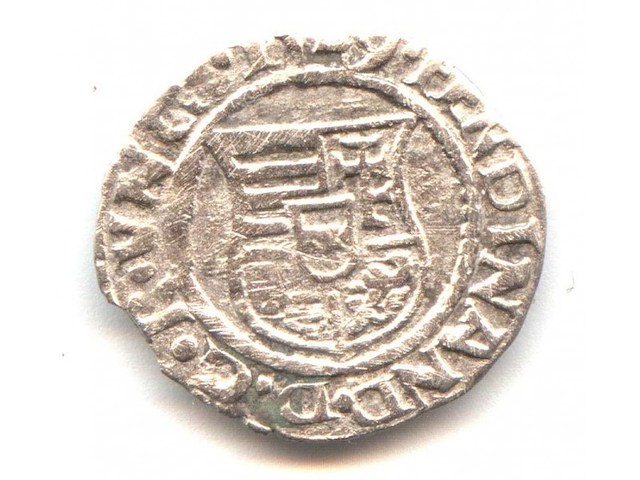 Madjarska denar Ferdinand 1549