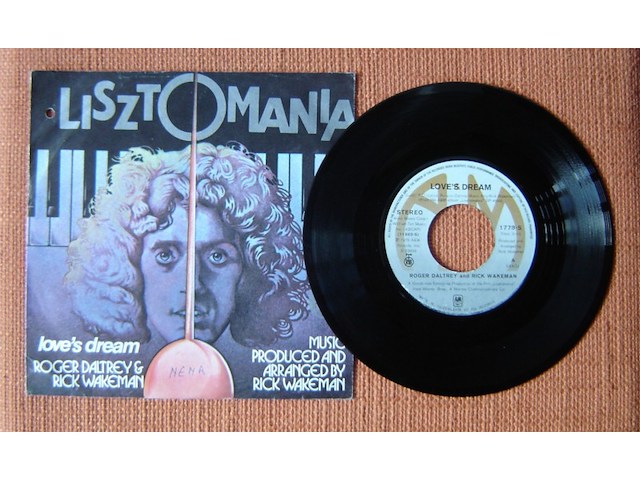 ROGER DALTREY i RICK WAKEMAN ‎– Lisztomania (singl)