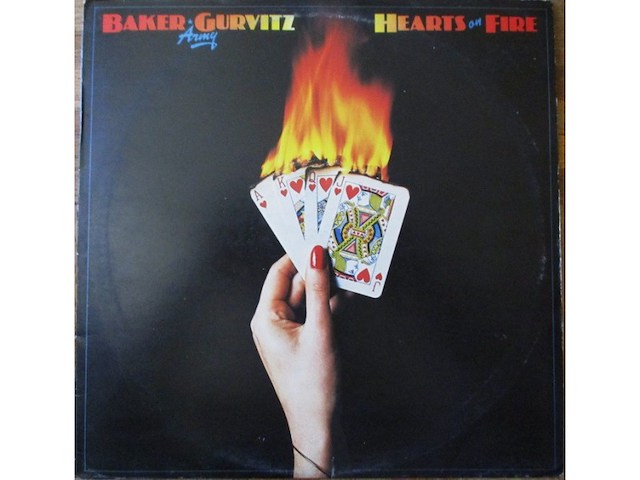 The Baker Gurvitz Army-Hearts of Fire UK LP (1976)
