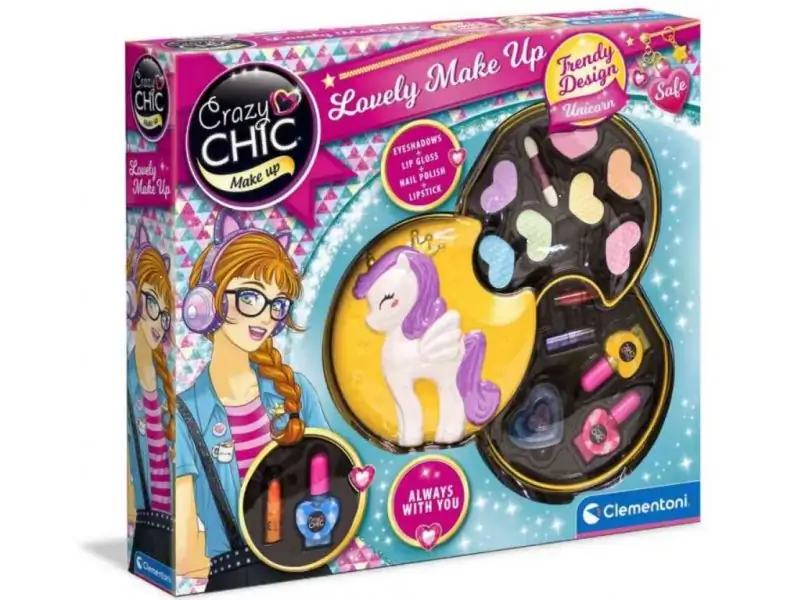 CRAZY CHIC MAKE UP PALETA UNICORN