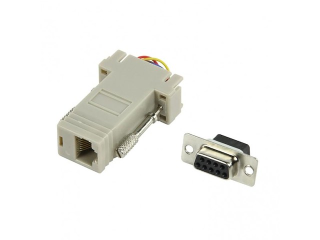 Adapter DB9 F-RJ45 F