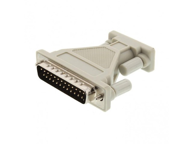 Adapter DB9 F-DB25 M