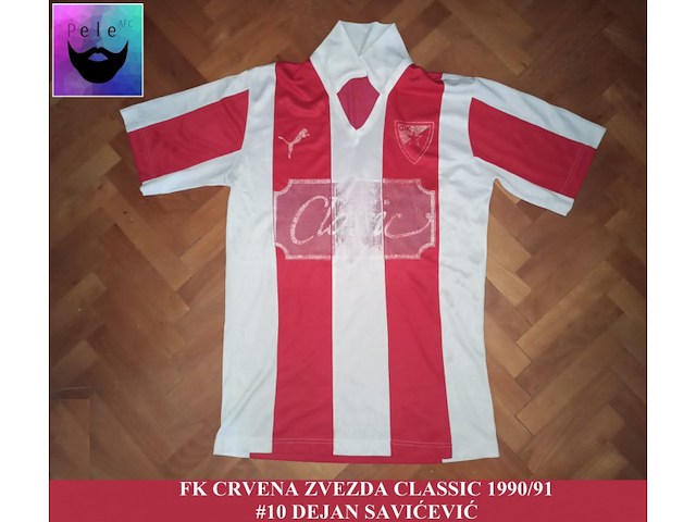 FK Crvena Zvezda Classic dres - Dejan Savicevic 1990/91