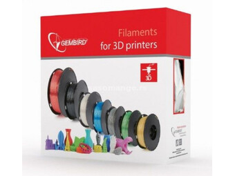 3DP-PLA1.75-01-TR PLA Filament za 3D stampac 1,75mm kotur 1KG TRANSPARENT