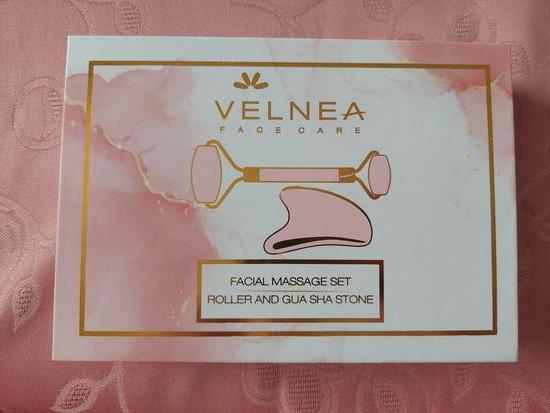 Velnea set: Gua sha i Roller