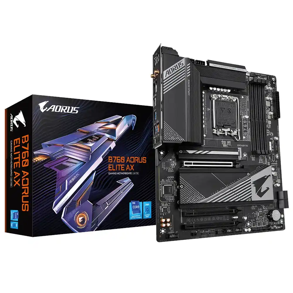 Matična ploča 1700 Gigabyte B760 AORUS ELITE AX DDR5 HDMI/DP/M.2