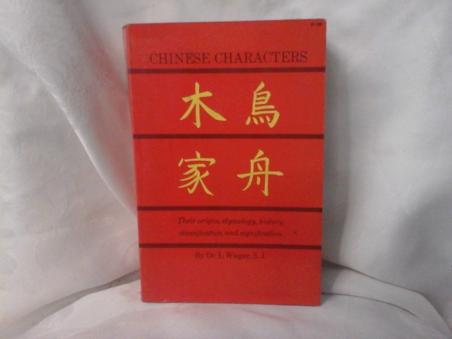 Chinese characters Wieger učenje kineskog jezika