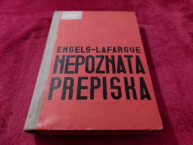 Nepoznata prepiska Engels Lafargue