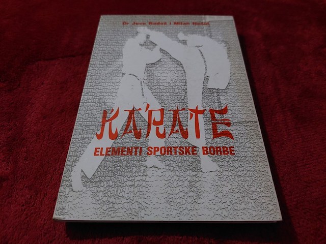 Karate elementi sportske borbe Jovo Radoš