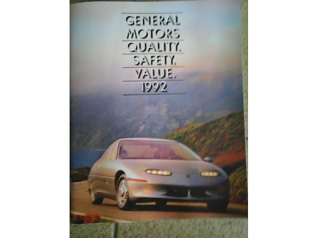 AUTO KATALOG GENERAL MOTORS QUALITY VALUE