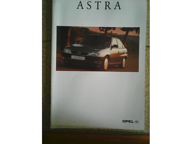 AUTO KATALOG OPEL ASTRA